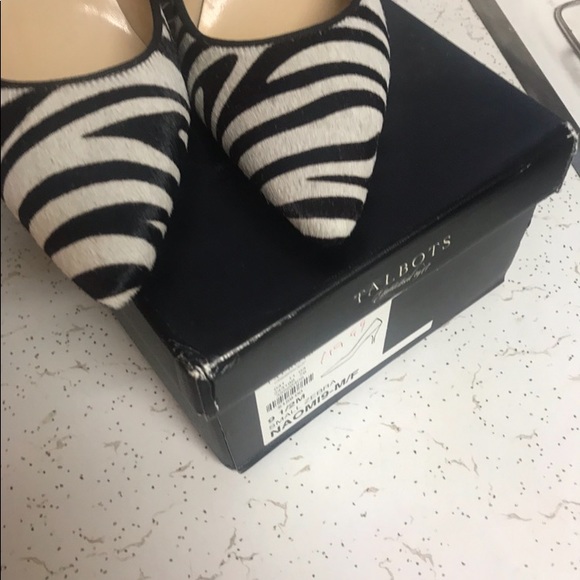 Talbots | Shoes | 59 Talbot Zebra Sexy Pumps Heels 9 12 95 | Poshmark